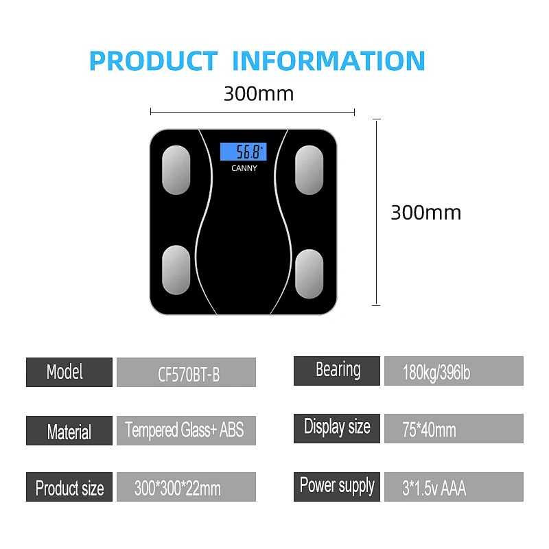 Digital weight scale with body fat measuring|Electronic Scale Manufacture